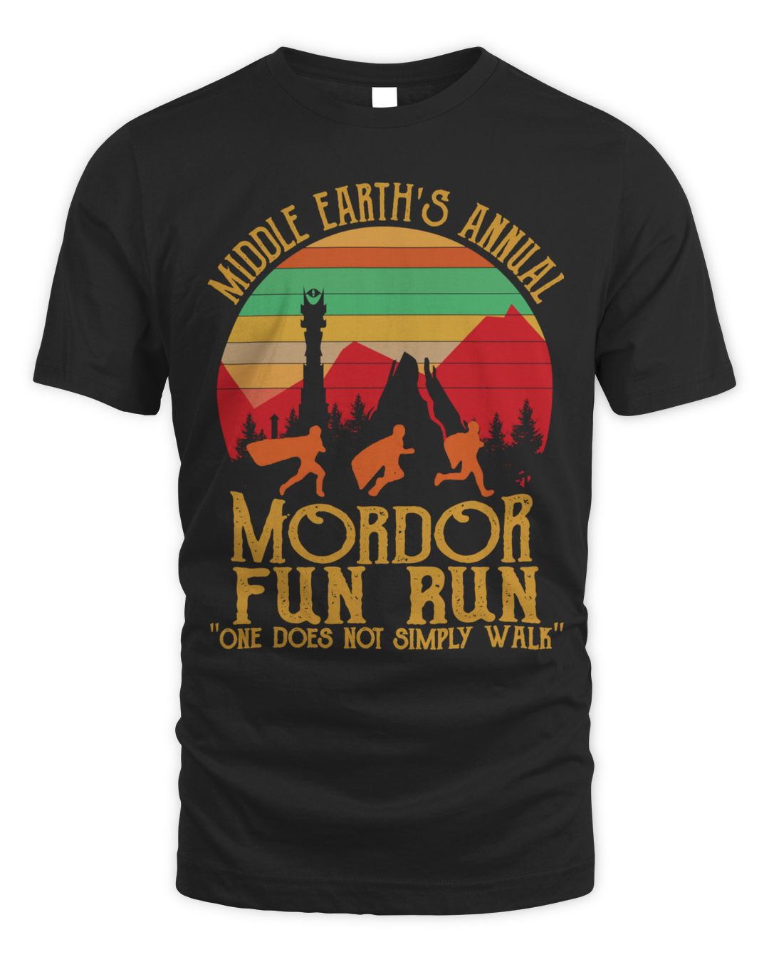 Middle Earth’s Annual Mordor Fun Run One Does Not Simply T-Shirt