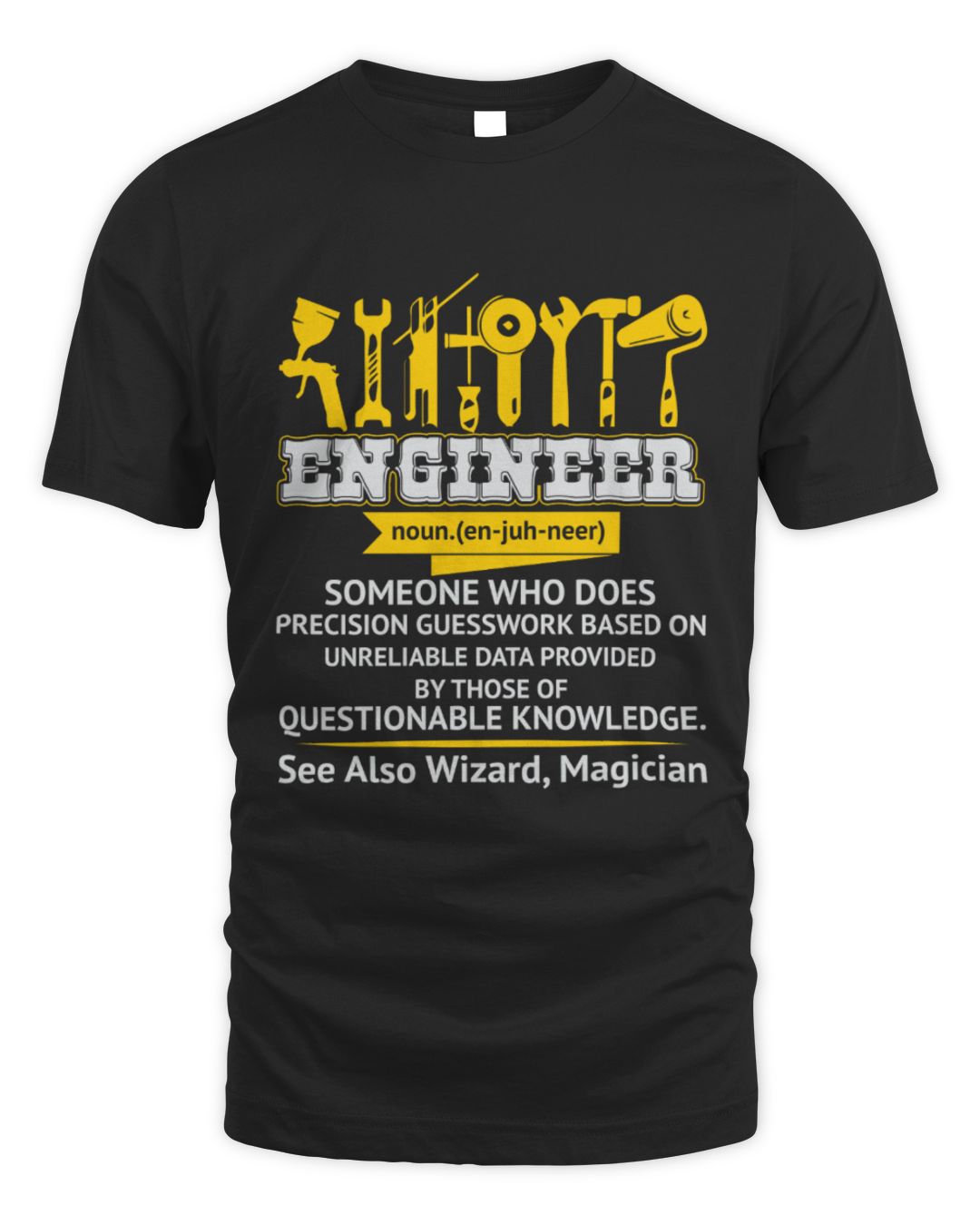 Engineer Definition Funny Engineering T-Shirt
