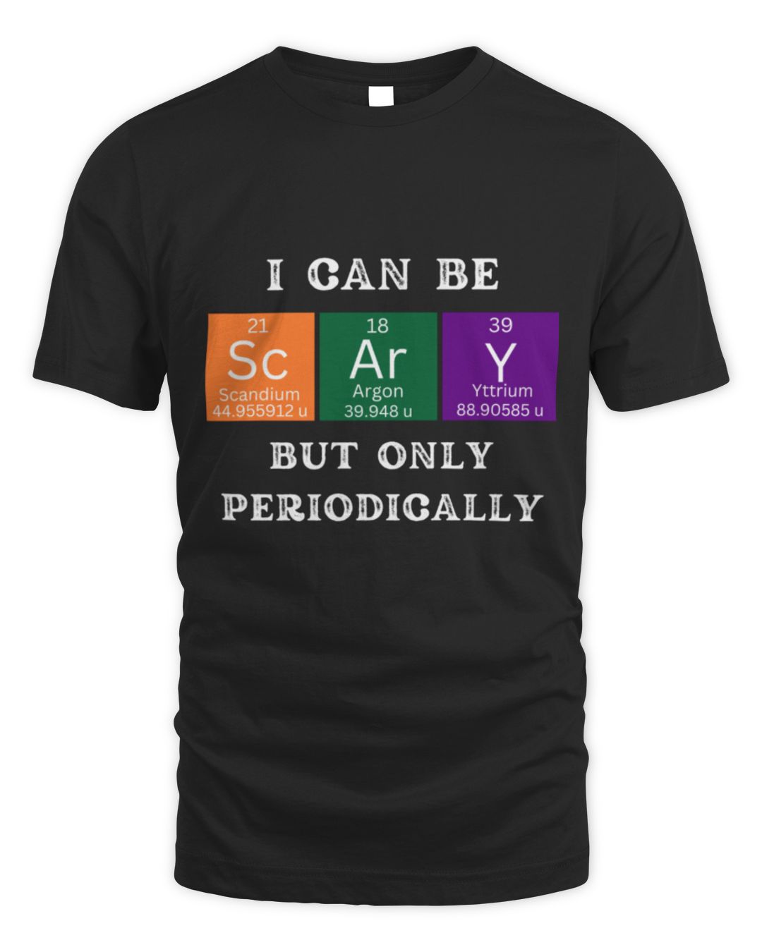 Funny Chemisty Science Teacher Periodic Table Halloween